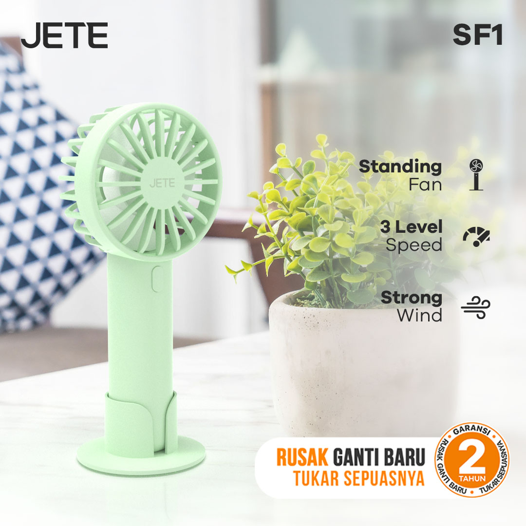 Jual Kipas Angin Mini Portable JETE SF1 Series - JETE.id